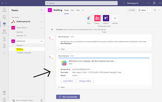 Radimaging Ltd - Paul Beck's Technical Working Notes for Microsoft ...