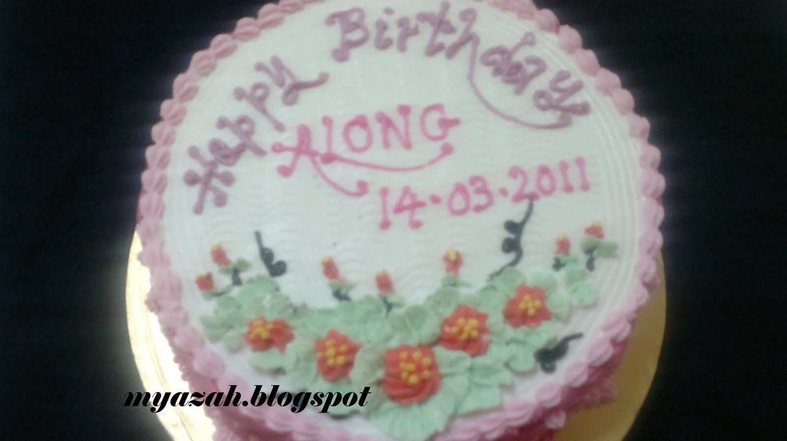 My Lovely Cakes: kek-kek birthday