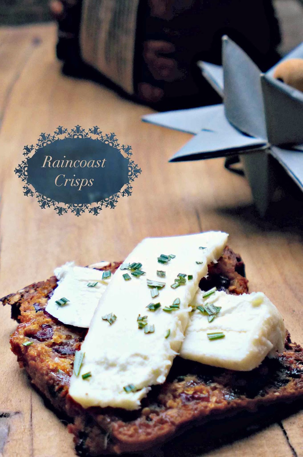 Raincoast crisps, cracker croustillant pour le foie gras et le fromage