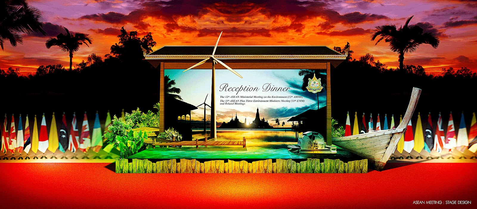 STAGE DESIGN : ASEAN MINISTERIAL MEETING ON THE ENVIRONMENT ...