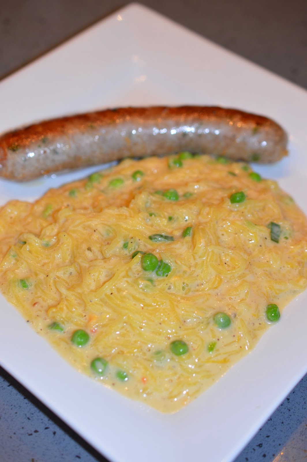 Lili popotte: Courge spaghetti au fromage