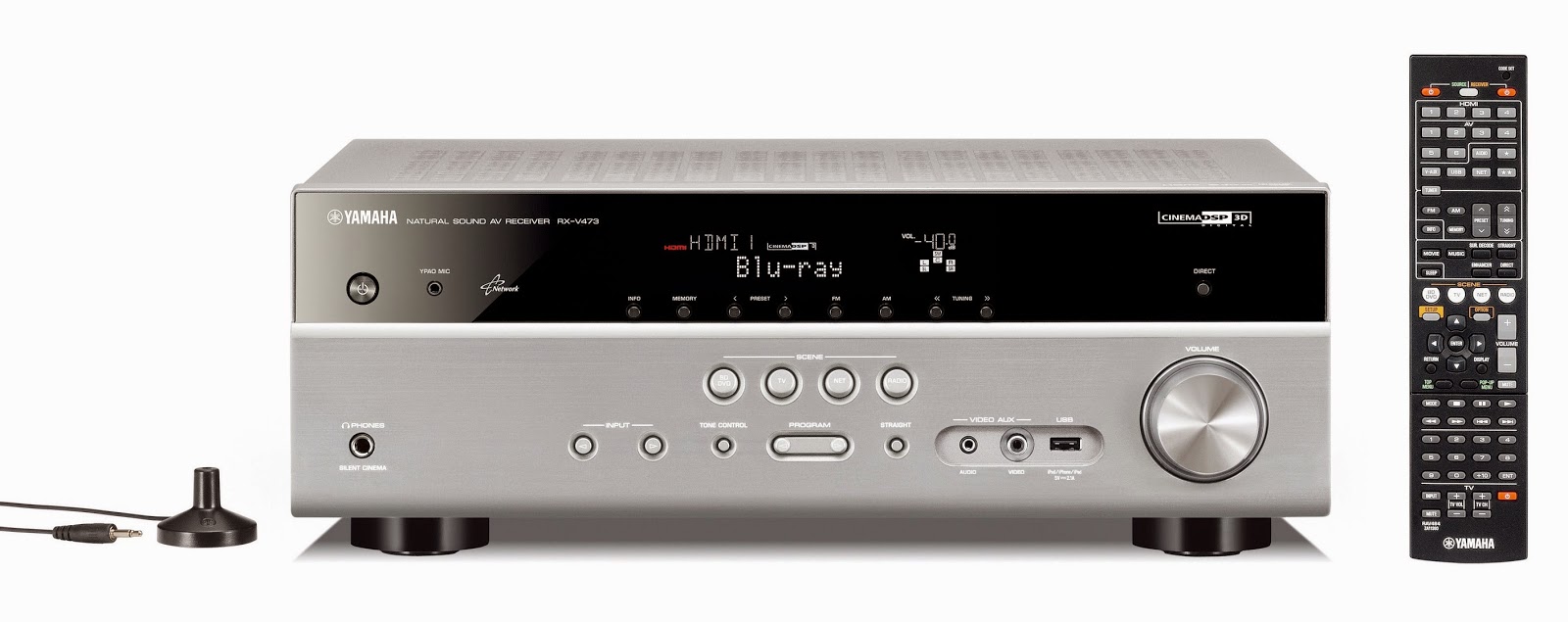 Yamaha RX-V473 - AV Network Receiver | AudioBaza