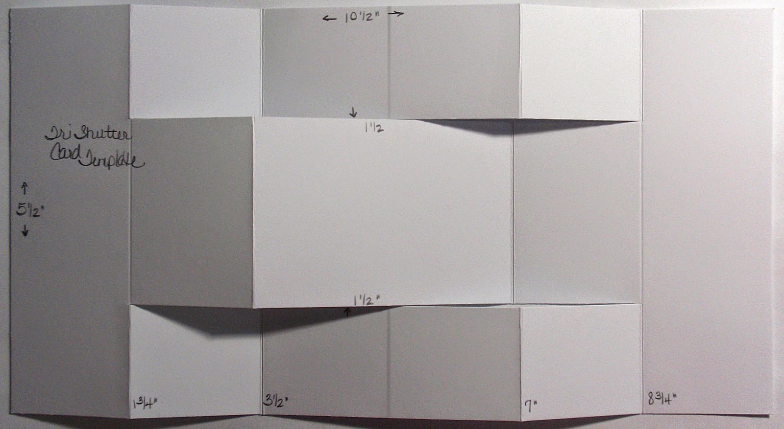 Krafty's Korner: Tri-Shutter Card