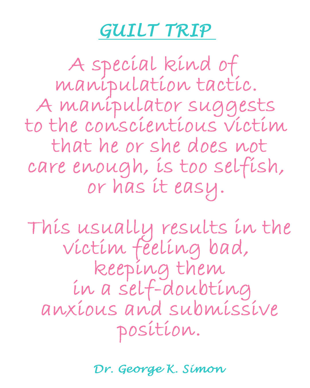 Eclectic Alu: Emotional Manipulation Tactics Series: Guilt Tripping ...