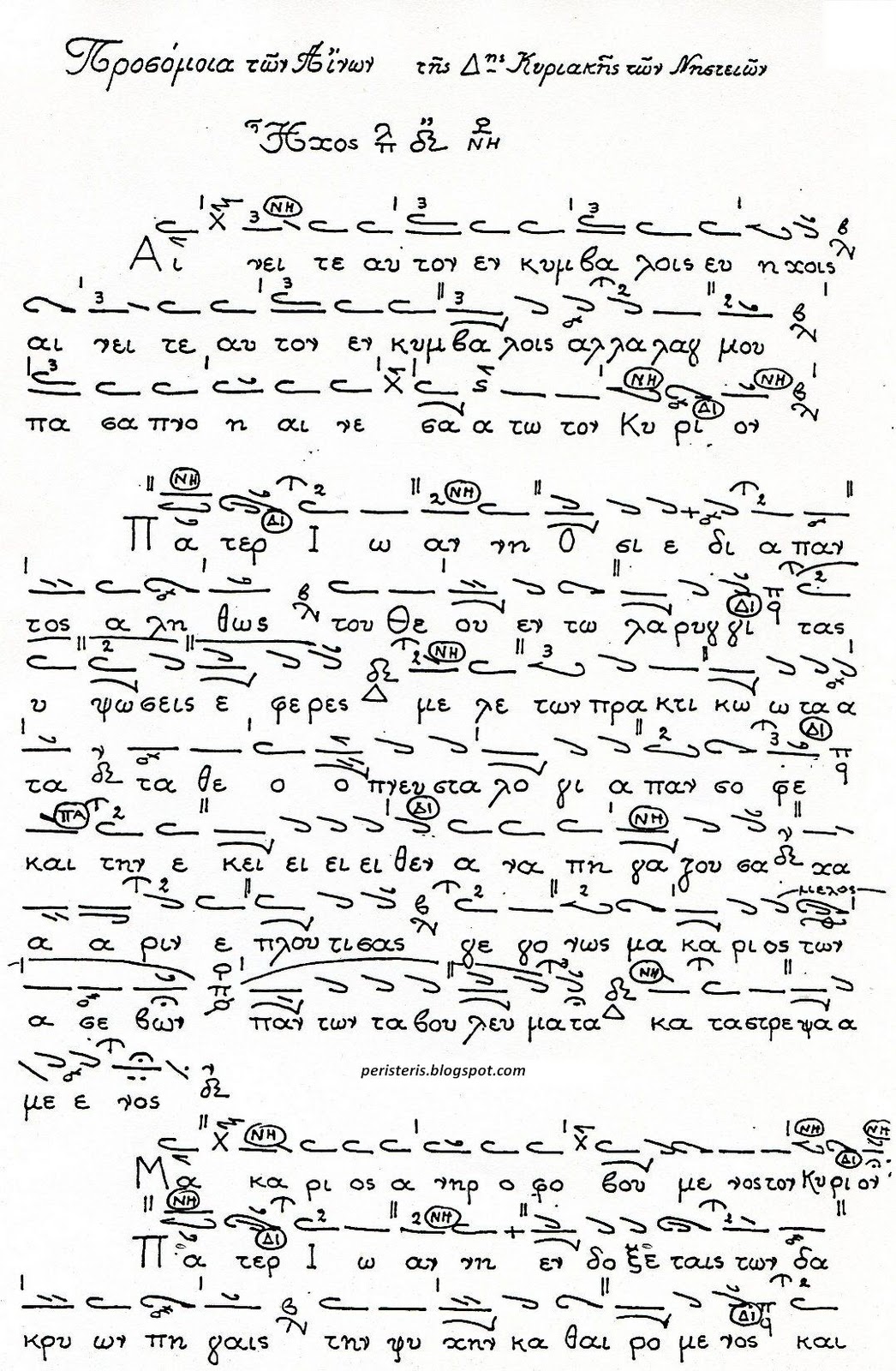 ΣΠΥΡΟΣ ΠΕΡΙΣΤΕΡΗΣ - ΤΟ ΑΗΔΟΝΙ ΤΗΣ ΜΗΤΡΟΠΟΛΕΩΣ ΑΘΗΝΩΝ: ΚΥΡΙΑΚΗ Δ ...