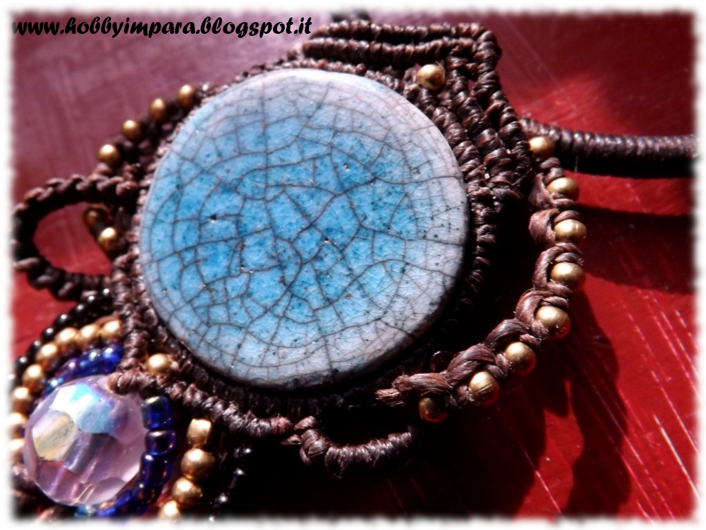 Hobbyimpara: Collana macramè e Raku