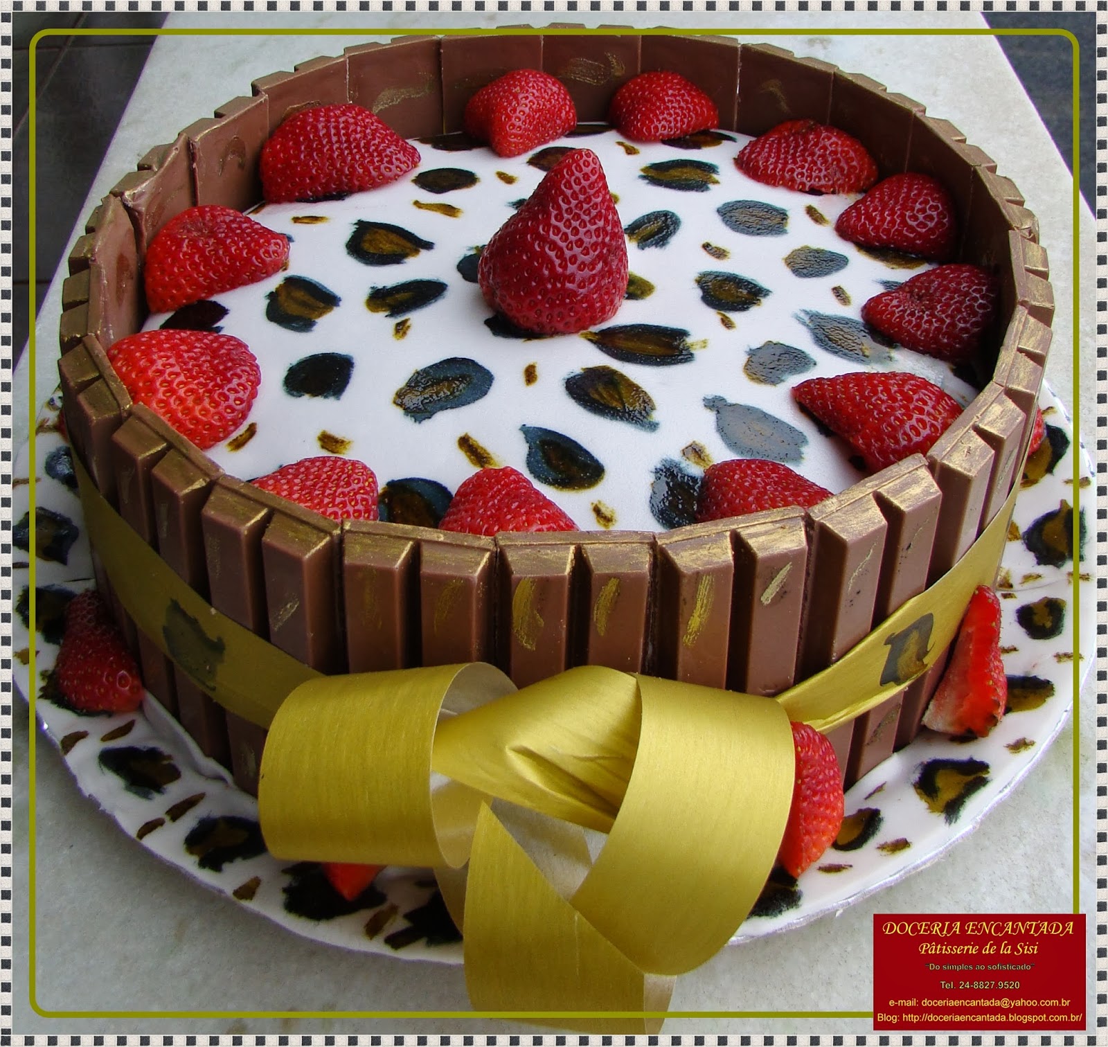 DOCERIA ENCANTADA Pâtisserie de la Sisi: Tortas Kit kat