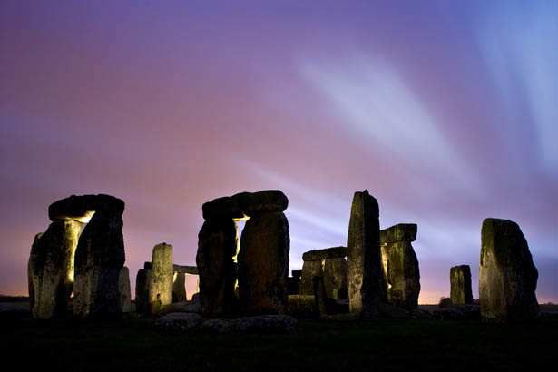 Encyclopedia: Stonehenge at Night