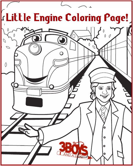 The Little Engine That Could Coloring Pages ~ Coloring Pages