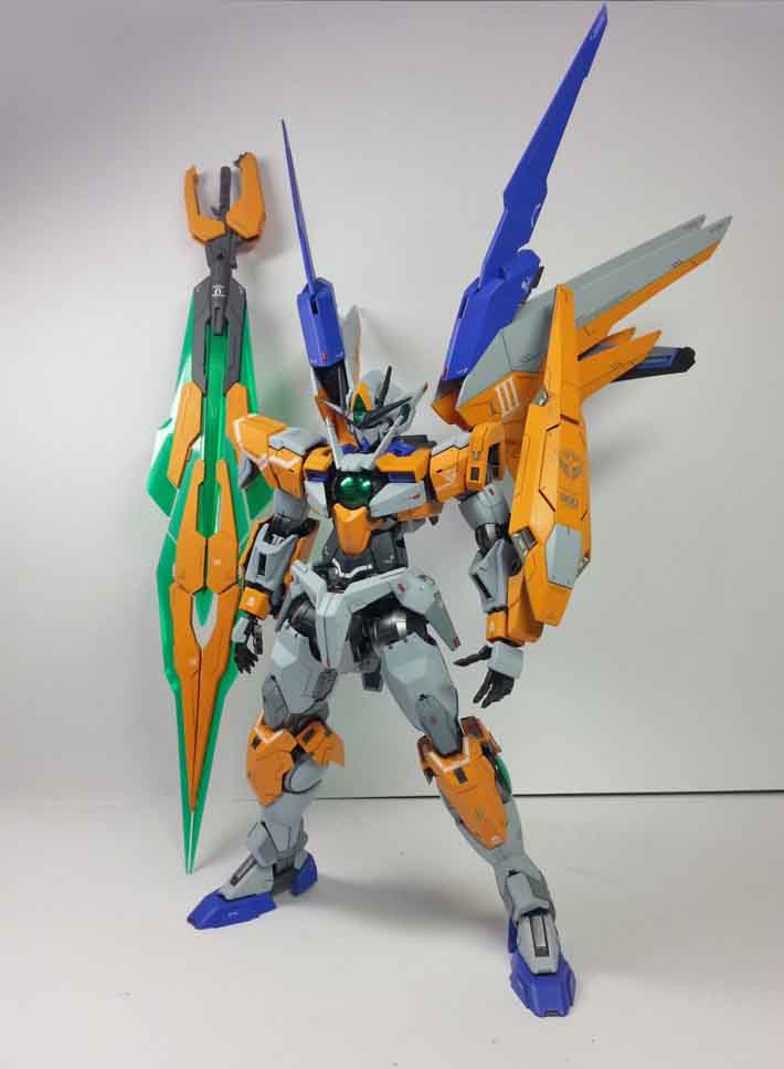 GUNDAM GUY: MG 1/100 00 Qan[T] - Customized Build