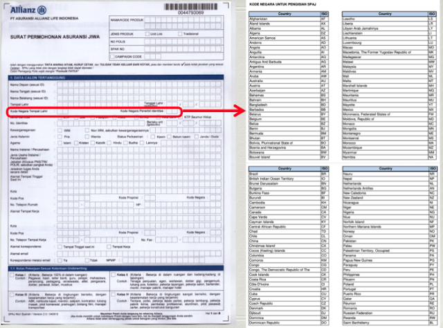 asuransi allianz: Cara Mengisi Formulir SPAJ Allianz
