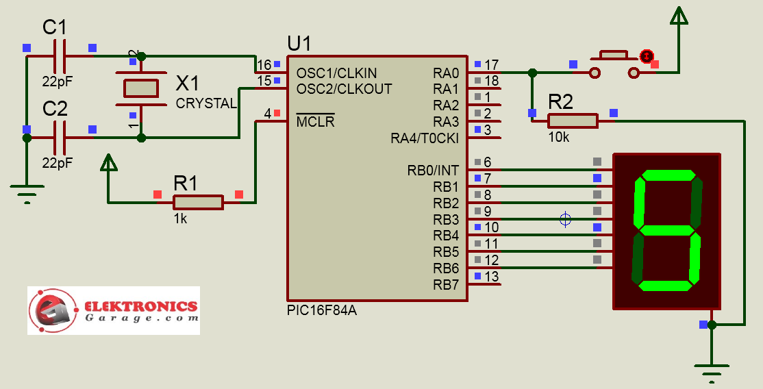 7 Segment Display Interfacing With Pic Microcontroller Pic Vrogue