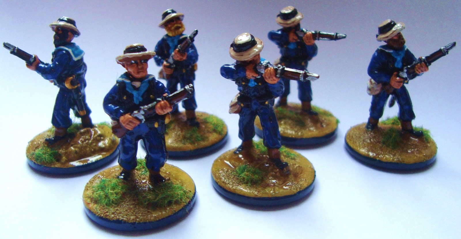 Rivals Colonial Miniatures: Naval Brigade - completed