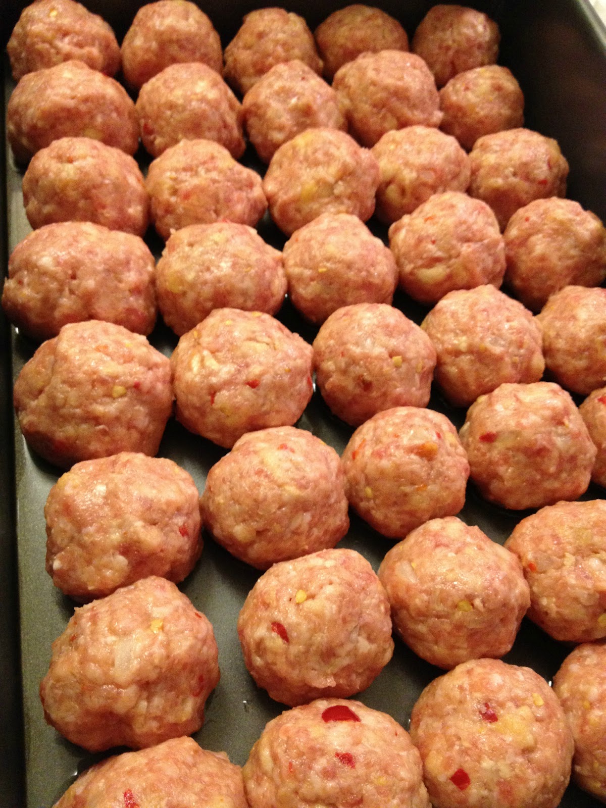 Little Ms. Piggys: The Meatball Shop's Spicy Pork Meatballs