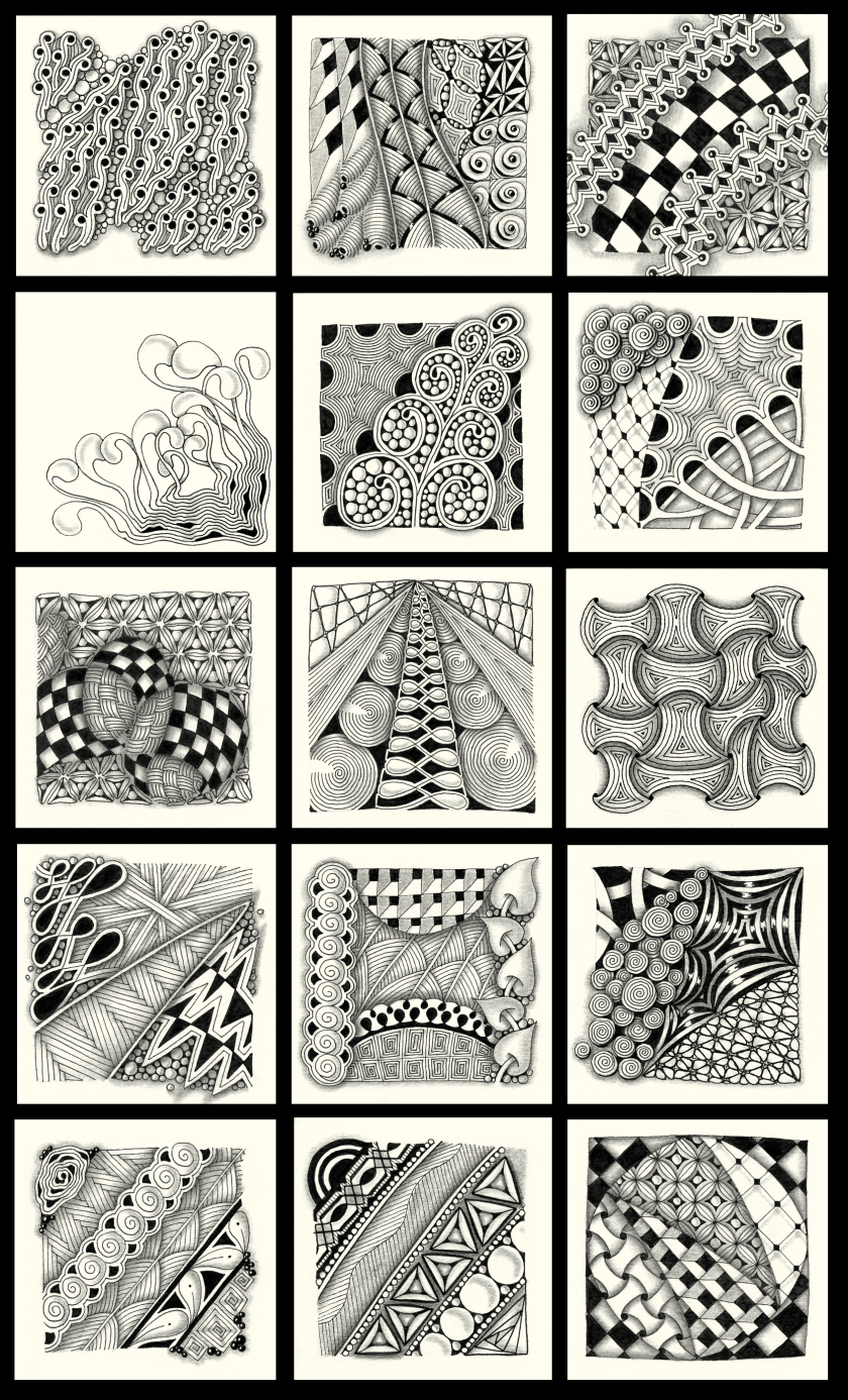 Time for Tangling: Classic Zentangle® - Ambler, Cadent, Knase, Static ...