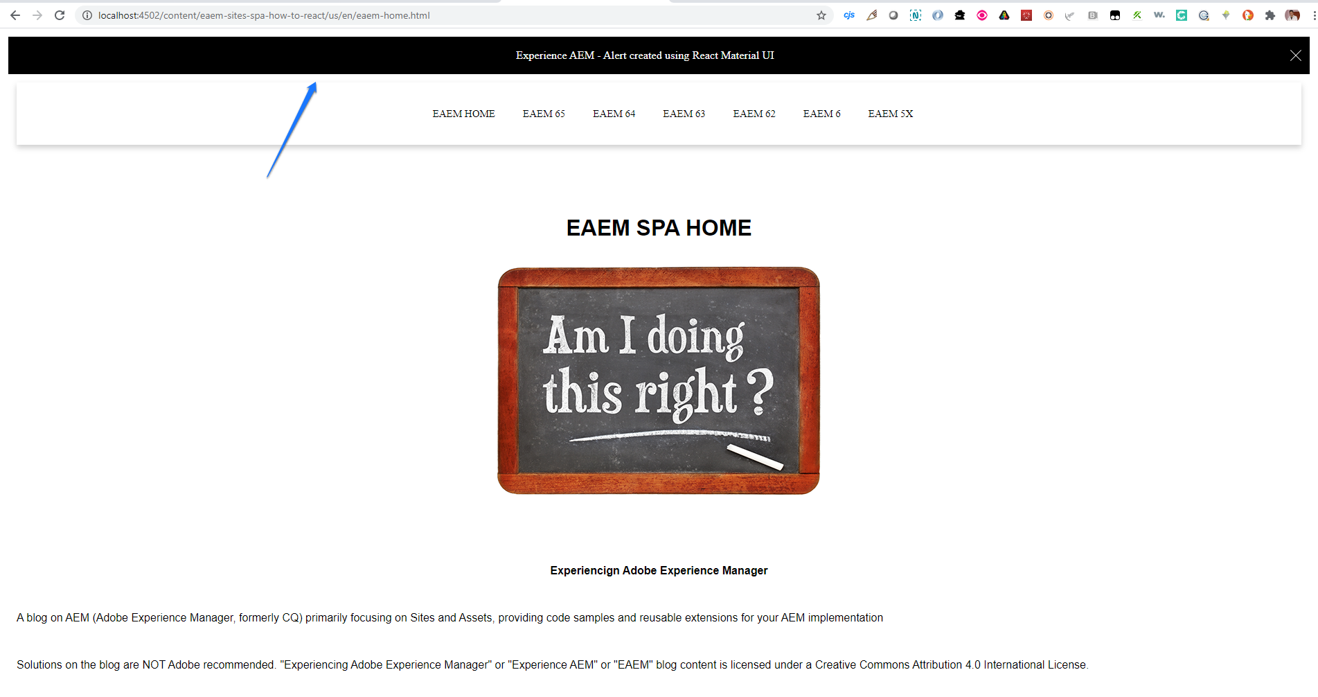 Experiencing Adobe Experience Manager (AEM, CQ): AEM 6560 - React SPA ... Experiencing Adobe Experience Manager (AEM, CQ): AEM 6560 - React SPA ...