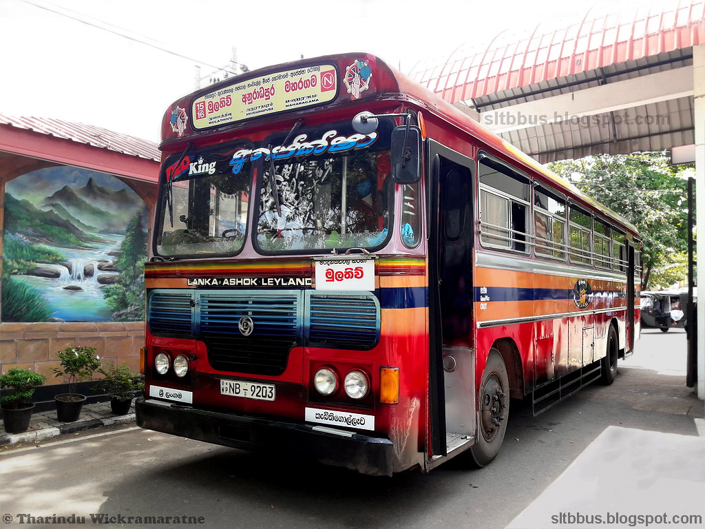 SLTB buses - ශ්‍රී ලංගම බස්: Ashok Leyland Viking 210 Turbo bus from ...