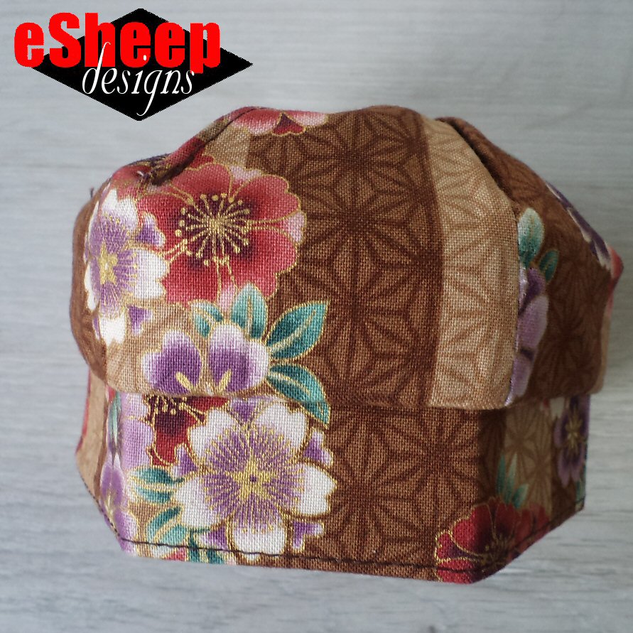eSheep Designs: Self-Closing Fabric Origami Twist Box