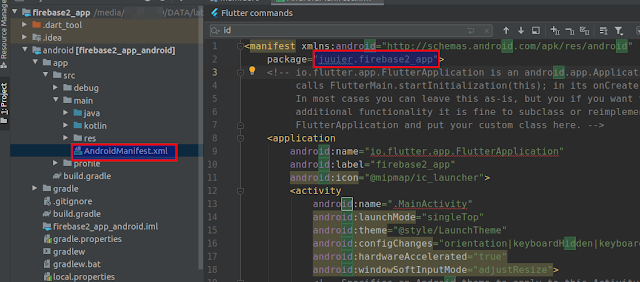 WeB LoG'S JuUiER: Add firebase service to Flutter project