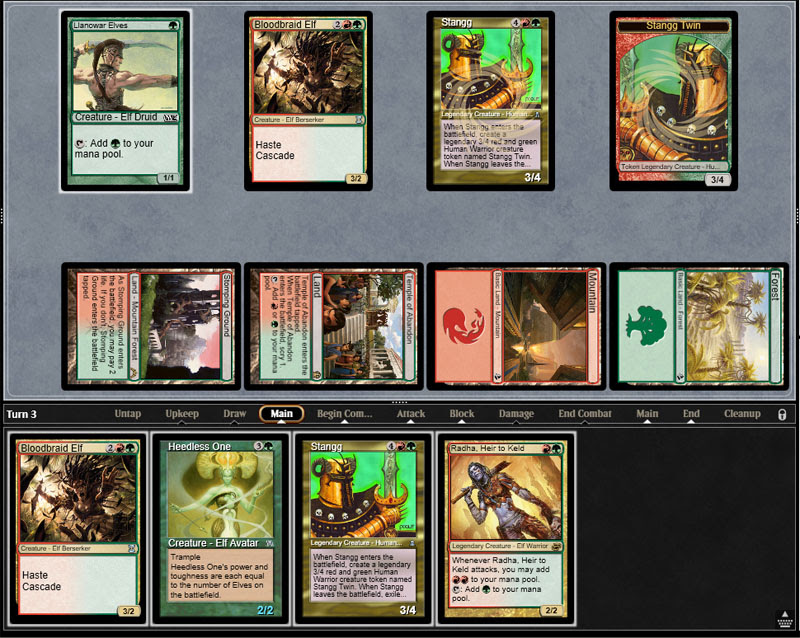 Magic the Gathering Adventures: Legacy Stangg Casual Deck