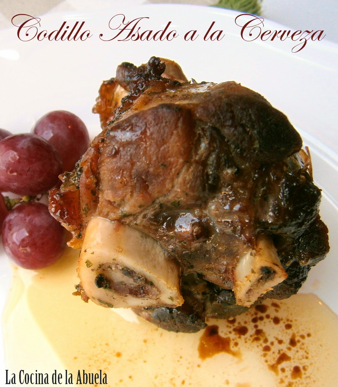 Codillo Asado a la Cerveza