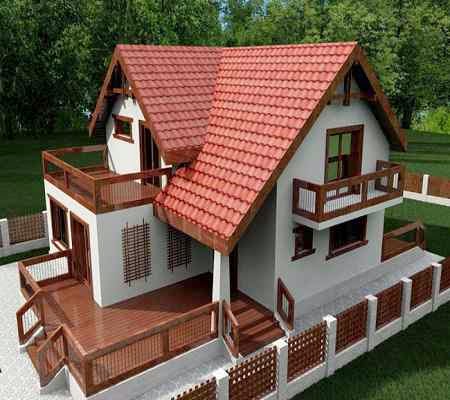 Proiecte case vile moderne cu etaj - Servicii Design Interior ...