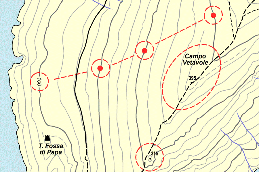 Discettazioni erranti: Escursionismo e Cartografia: isoipse ... queste ...