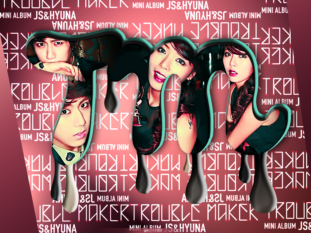 ~YoSeob Europe~: Trouble Maker - Hyuna & JS wallpapers