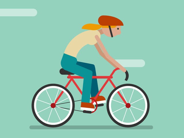 CSS Cyclist /Bike Animation