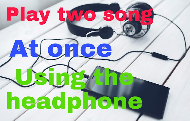 Play two songs at once using the headphone | Splitcloud Double music ...