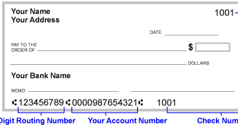 How many digits is a bank account number?
