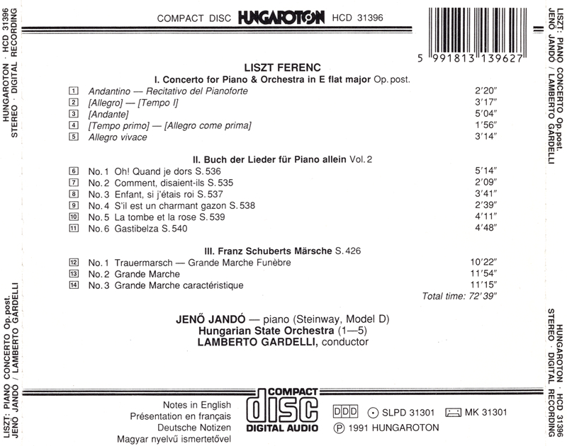 Chia sẻ âm nhạc: Hungaroton - Liszt - Piano Concerto (NRG)