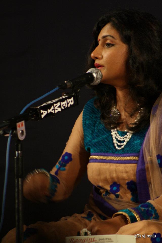 playback singer Manjari cute stills