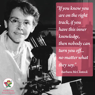 Barbara McClintock - geneticist ~ Self-Rescuing Princess Society