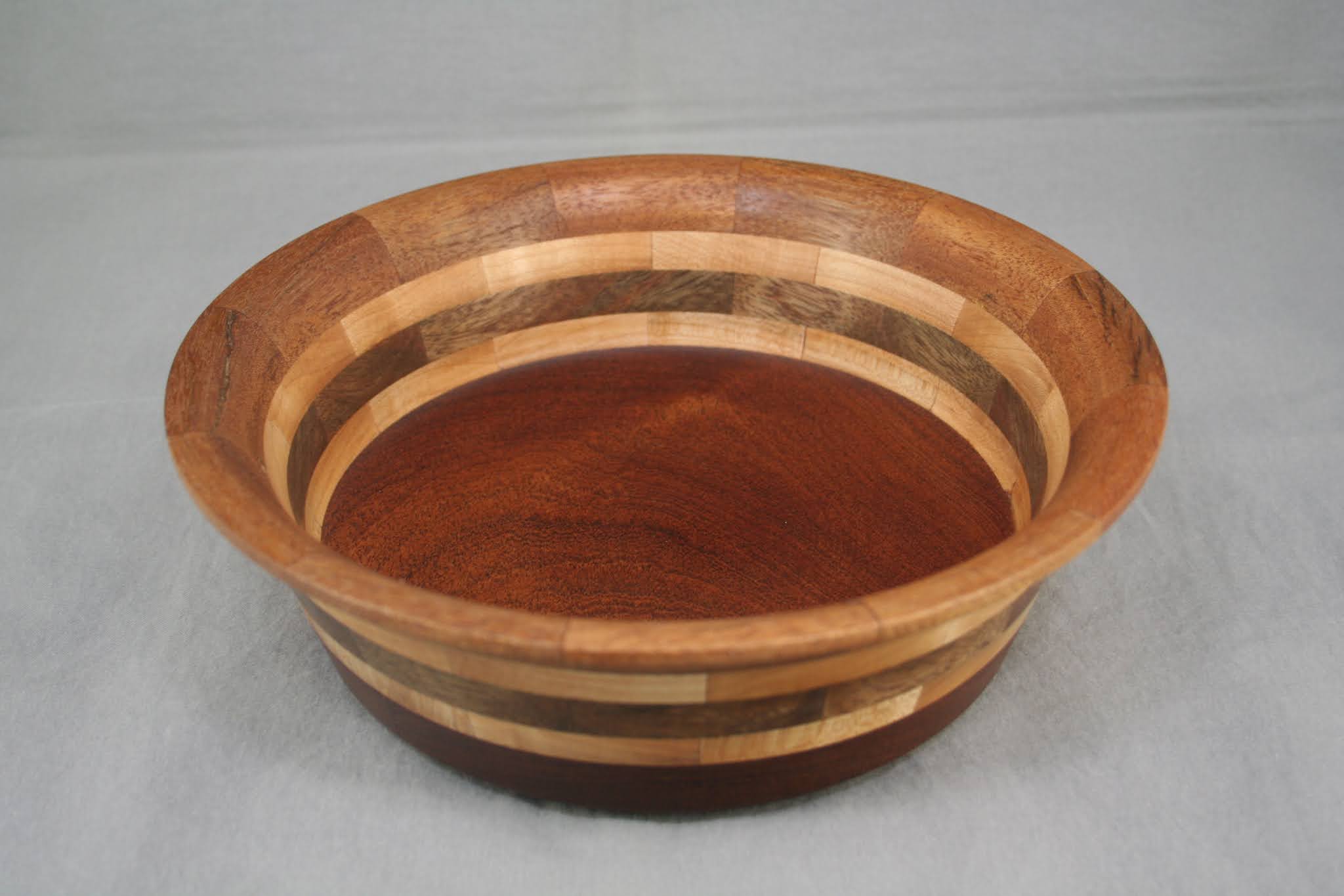 Scherer's Art Blog: 9 Inch Segmented Bowl