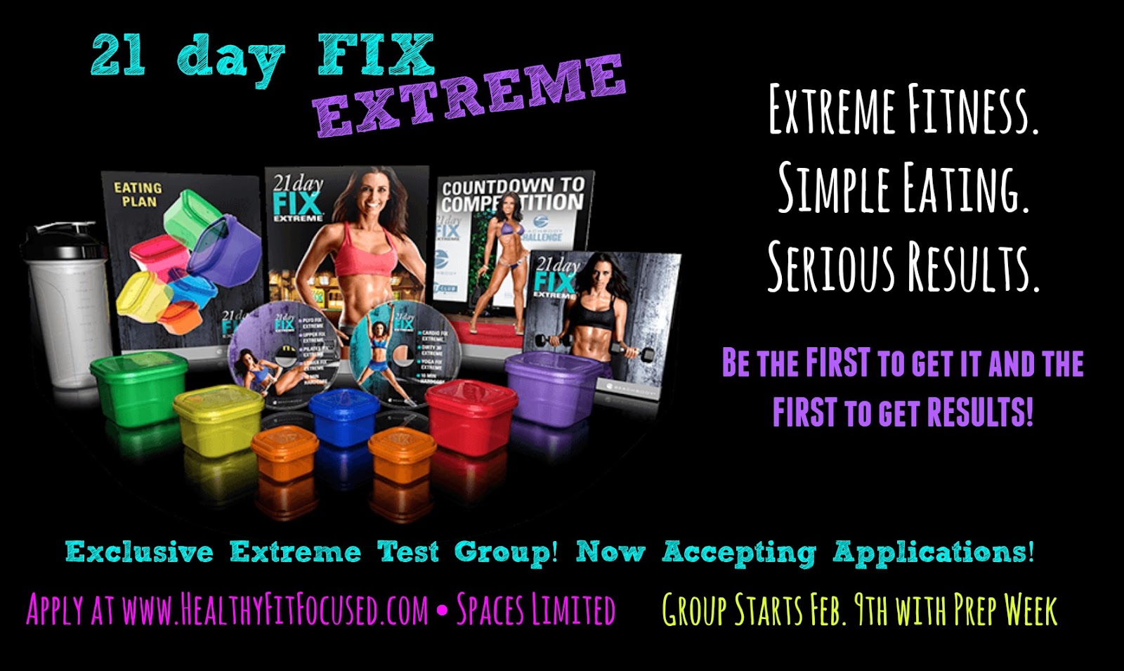 Healthy, Fit, and Focused: The 21 Day Fix Extreme...What is it?