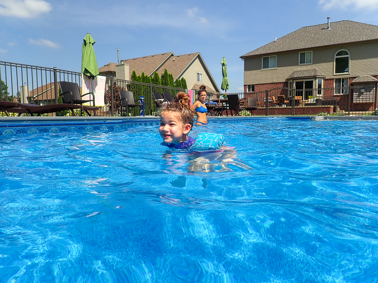 Tales of the Flowers: Michigan - Fun times playing in water