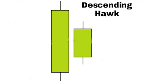 Descending Hawk Candlestick Pattern डिसेनडीग हांक केंडल-स्टिक पॅटर्न ...