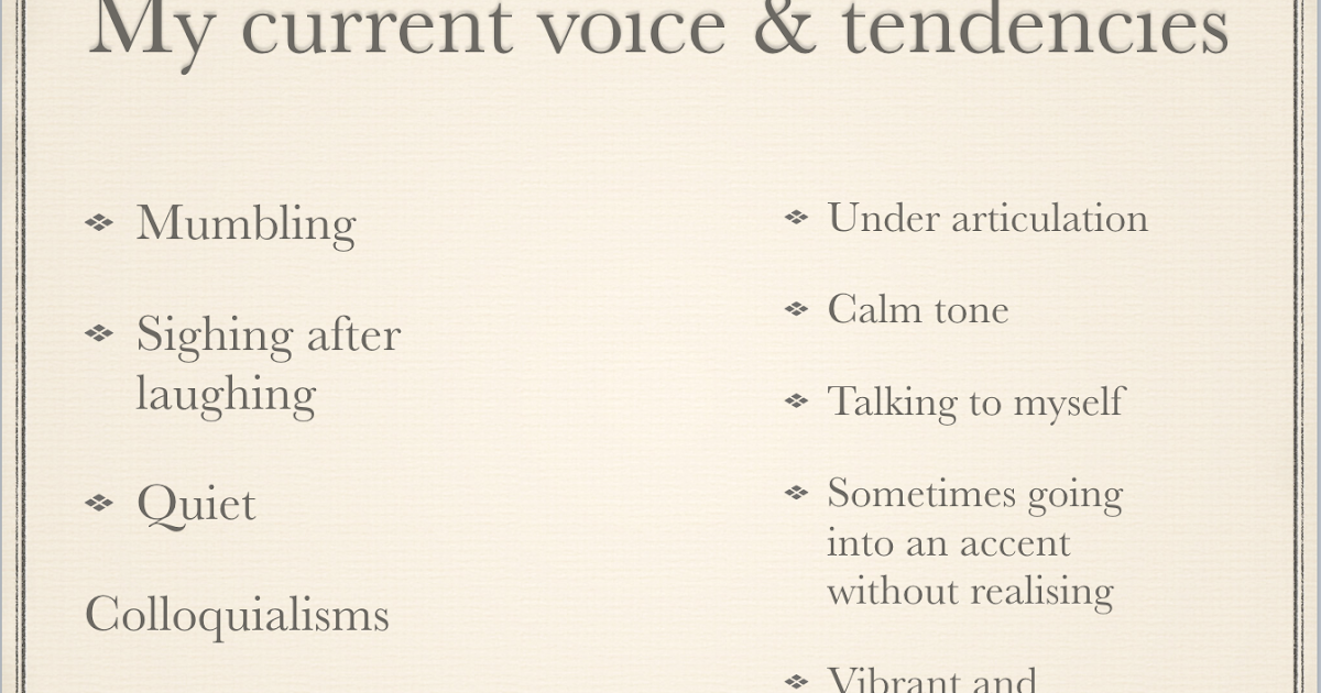 CS Creative & Performing Arts Blog : Unit 320 (1.3) Vocal Review ...