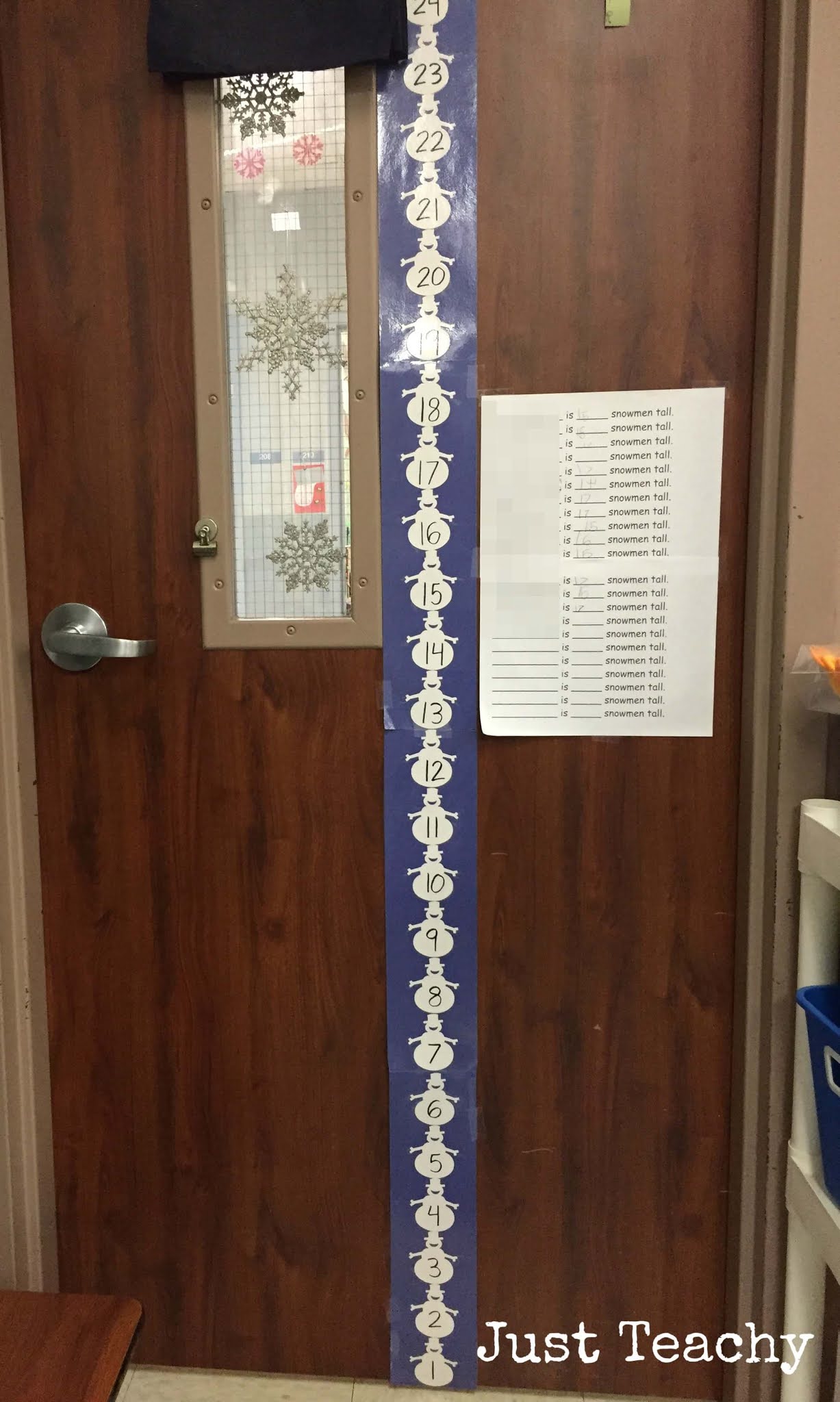 Snowman Measurement (Non-Standard Measurement) | Just Teachy