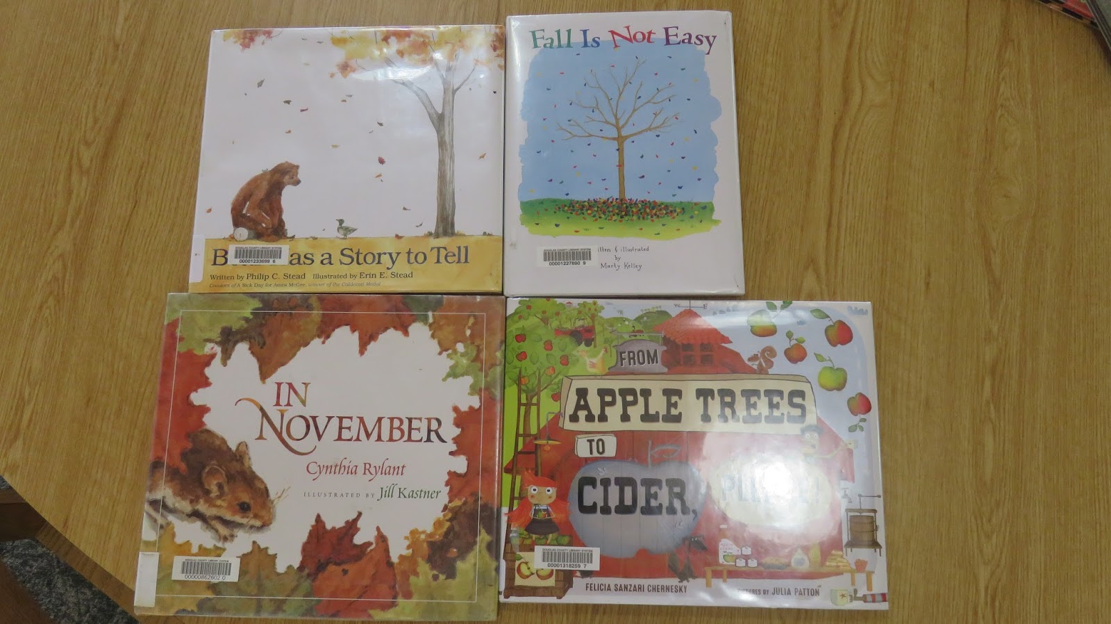 Previous HDQ Storytimes: November 2016