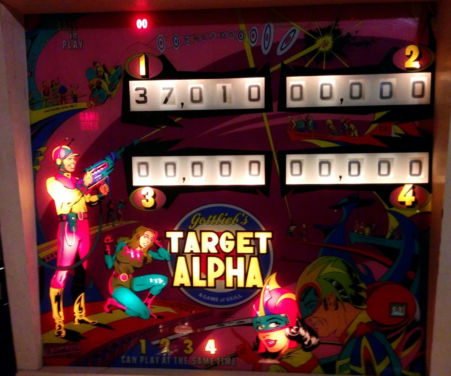 so I bought a pinball machine: Introducing... Target Alpha!