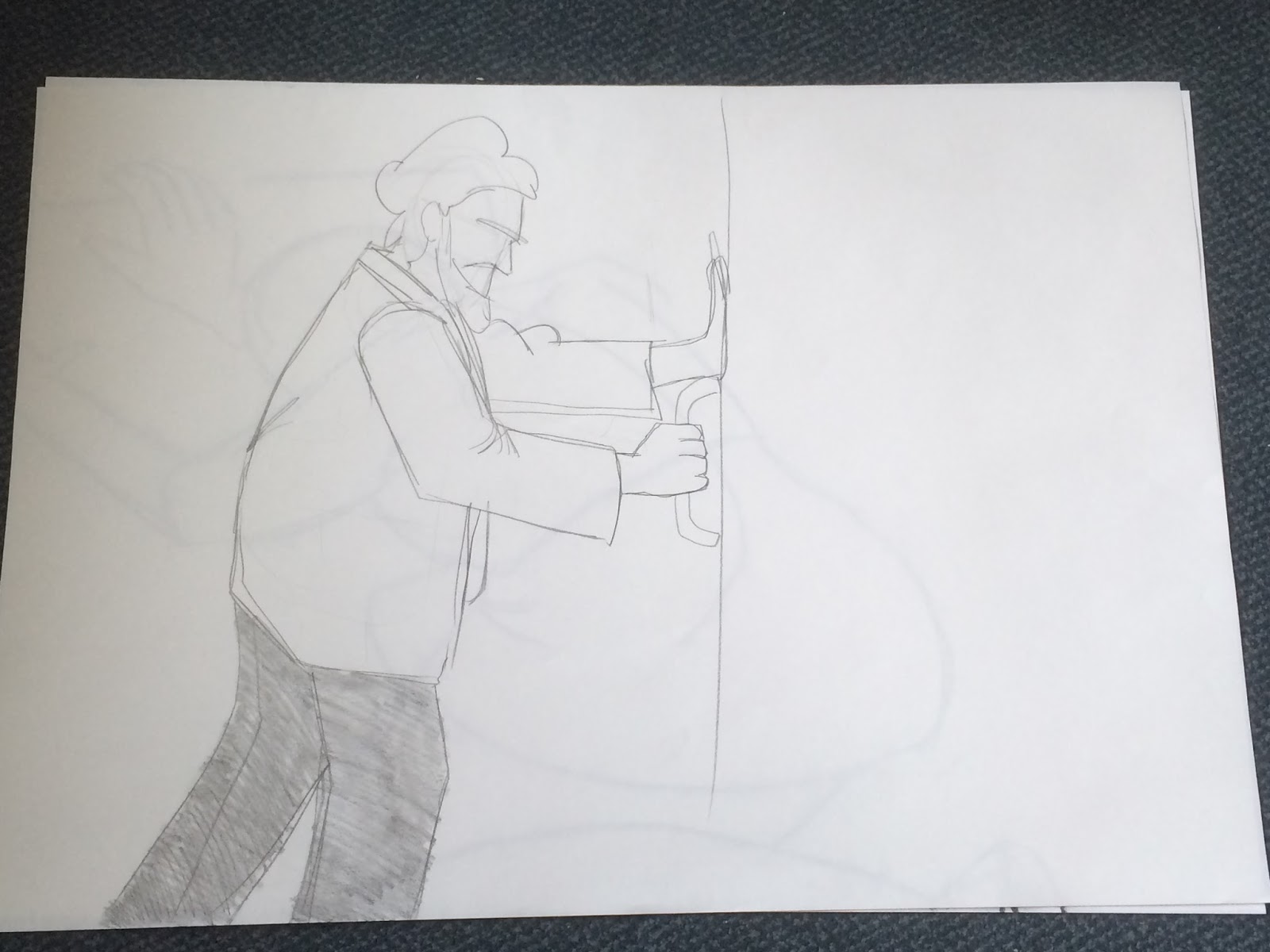 Christopher Studio Practice: Life Drawing PART TWO - Pushing and ...