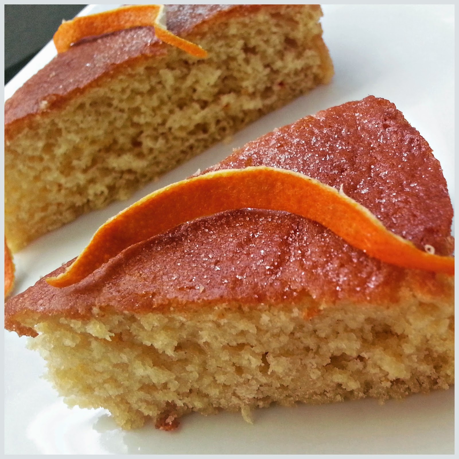 A Kaleidoscopic Dream : Orange cake
