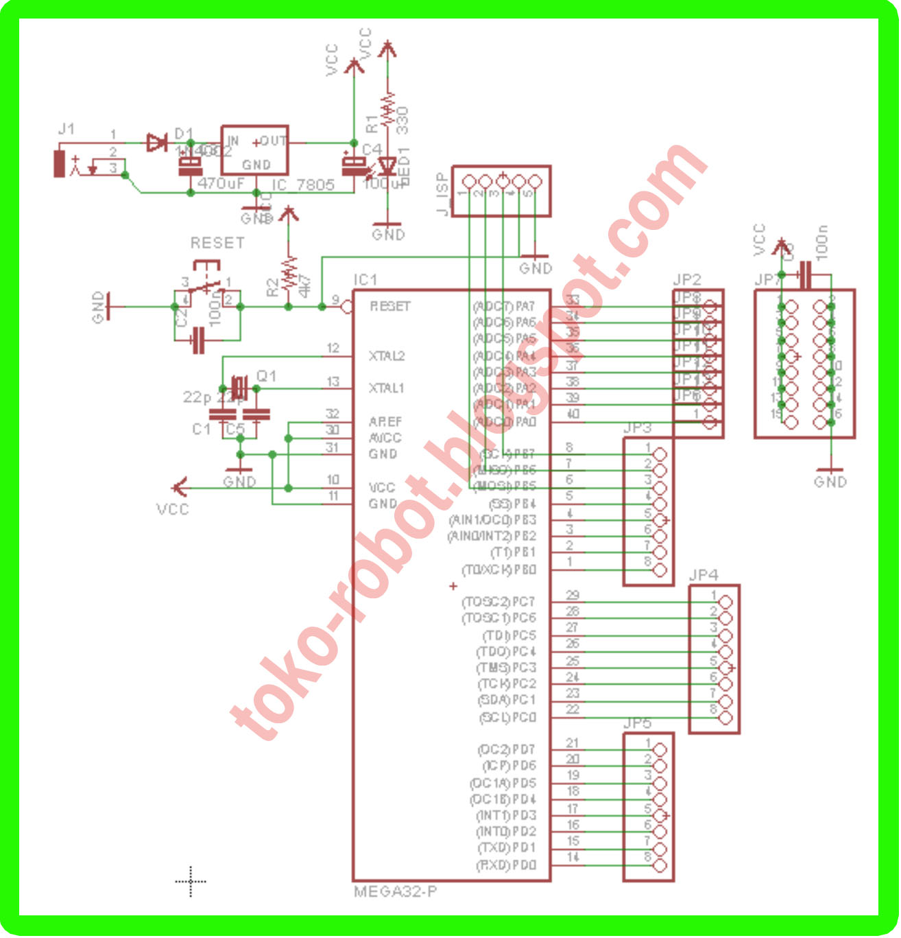 Minimum System Atmega16 Atmega32 dan Atmega8535 ~ Robot Line Tracer ... Minimum System Atmega16 Atmega32 dan Atmega8535 ~ Robot Line Tracer ...