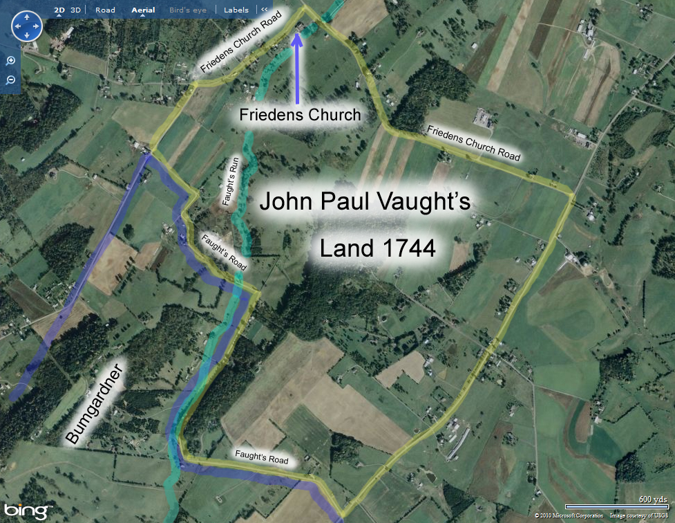 Vaught Family History: The Second Vaught Homestead