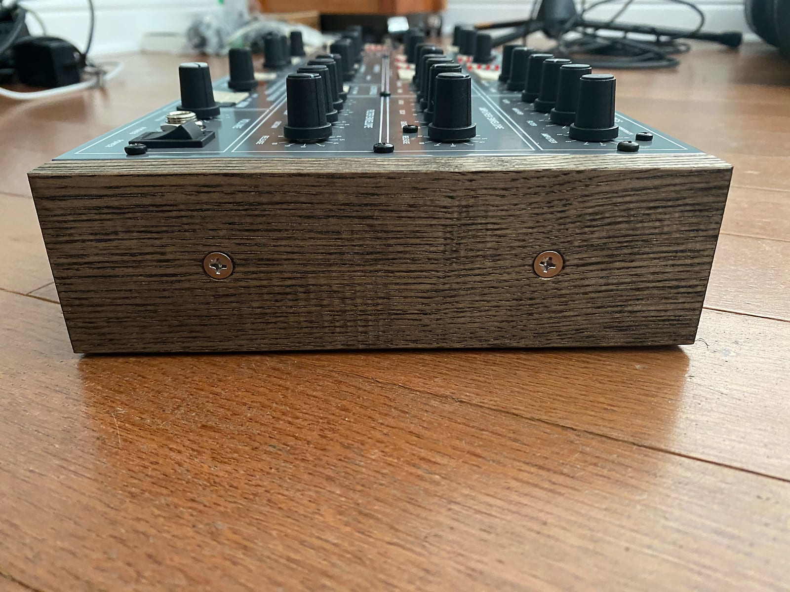 MATRIXSYNTH: Black Corporation Xerxes 8 voice analog synth SN 1725