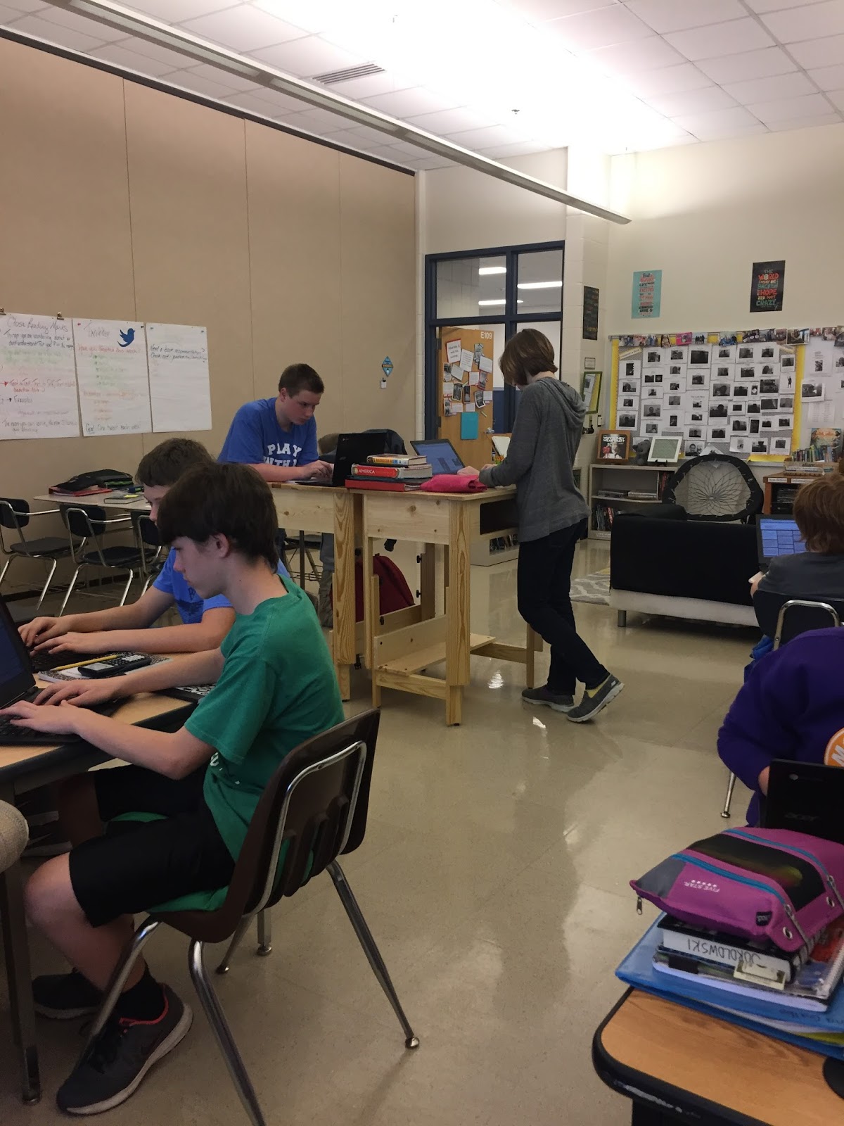 katherine sokolowski: Flexible Seating in the Middle School Classroom
