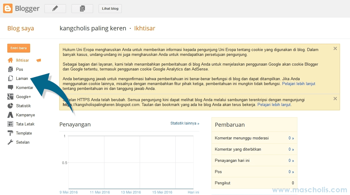 Tutorial Belajar Blogger Lengkap untuk Pemula - TrobosanBlog | TrobosanBlog