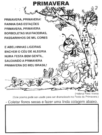 Pedagógiccos: Poesia da Primavera